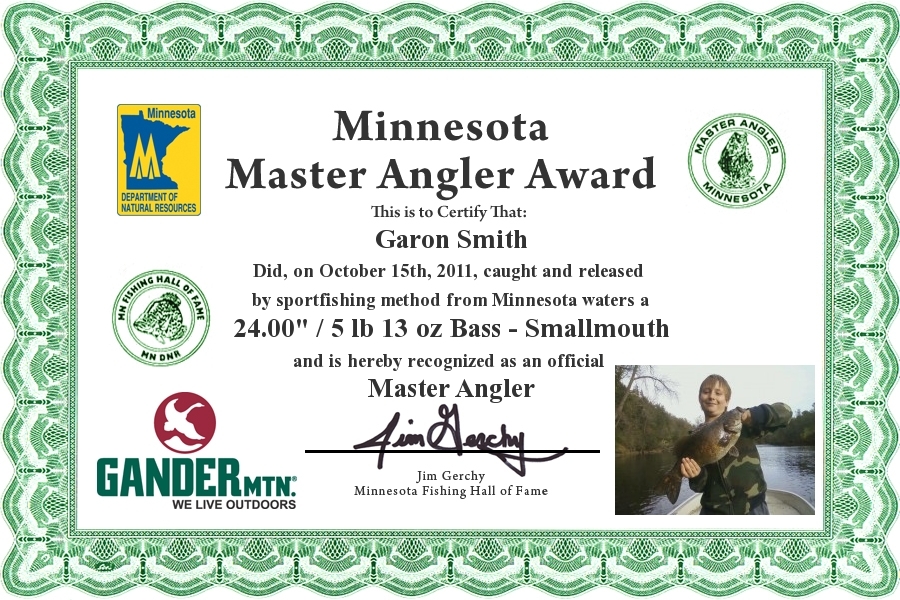 Garon Smith - Fishing Hall of Fame of Minnesota