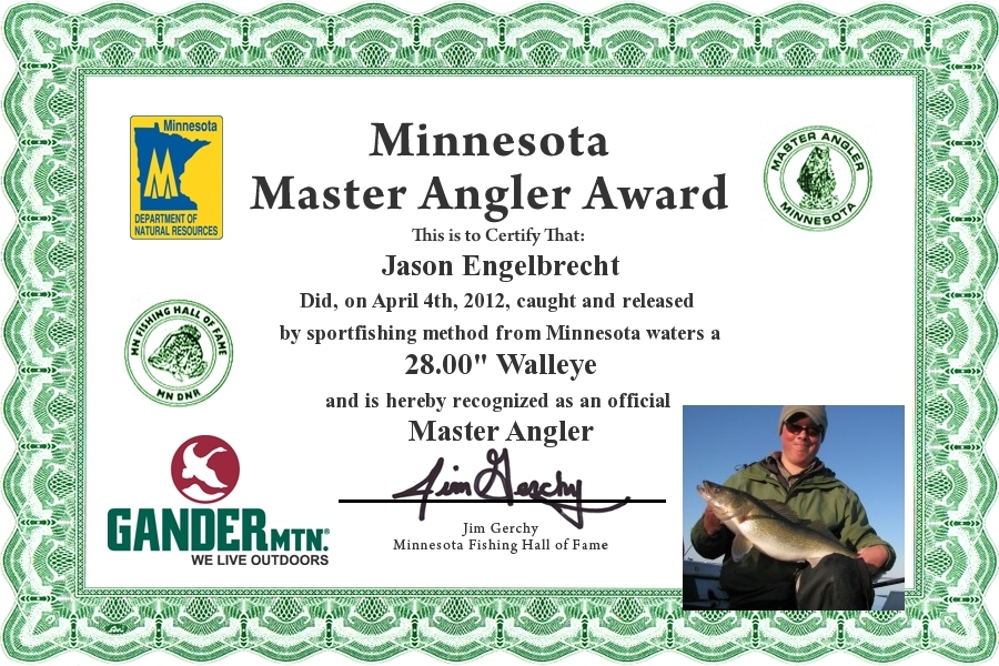Jason Engelbrecht - Fishing Hall of Fame of Minnesota